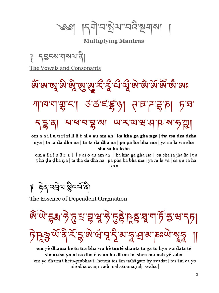 Multiplying-Mantras | PDF