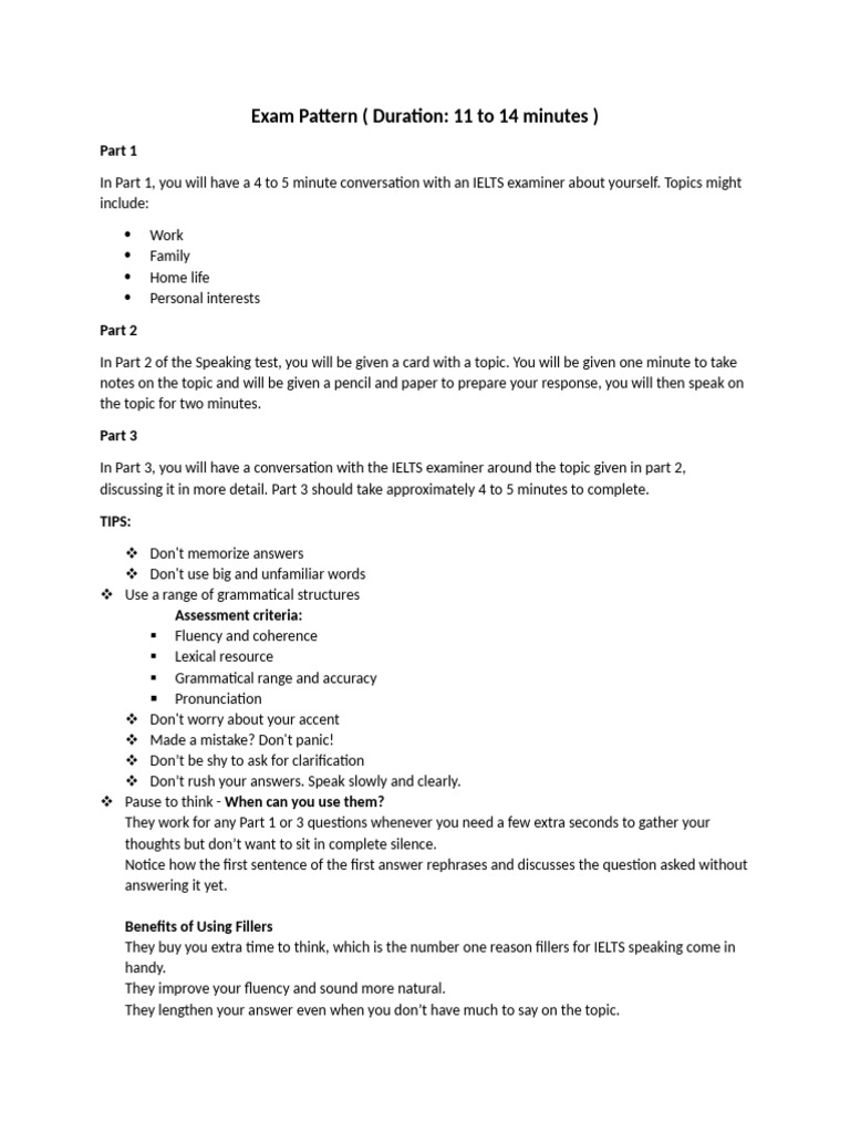 IELTS General-Speaking | PDF | Idiom | English Language