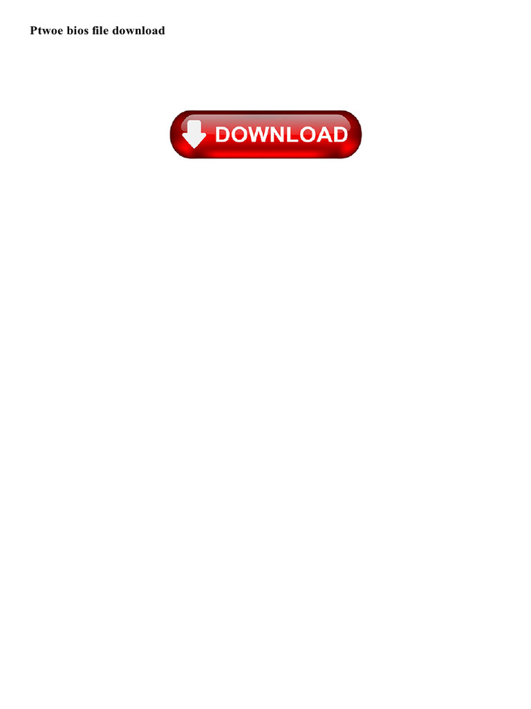 Ptwoe Bios File Download | PDF | Bios | Play Station