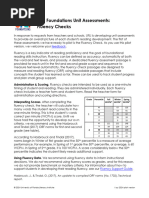 2017 Oral Reading Fluency Norms | PDF | Learning | Cognition