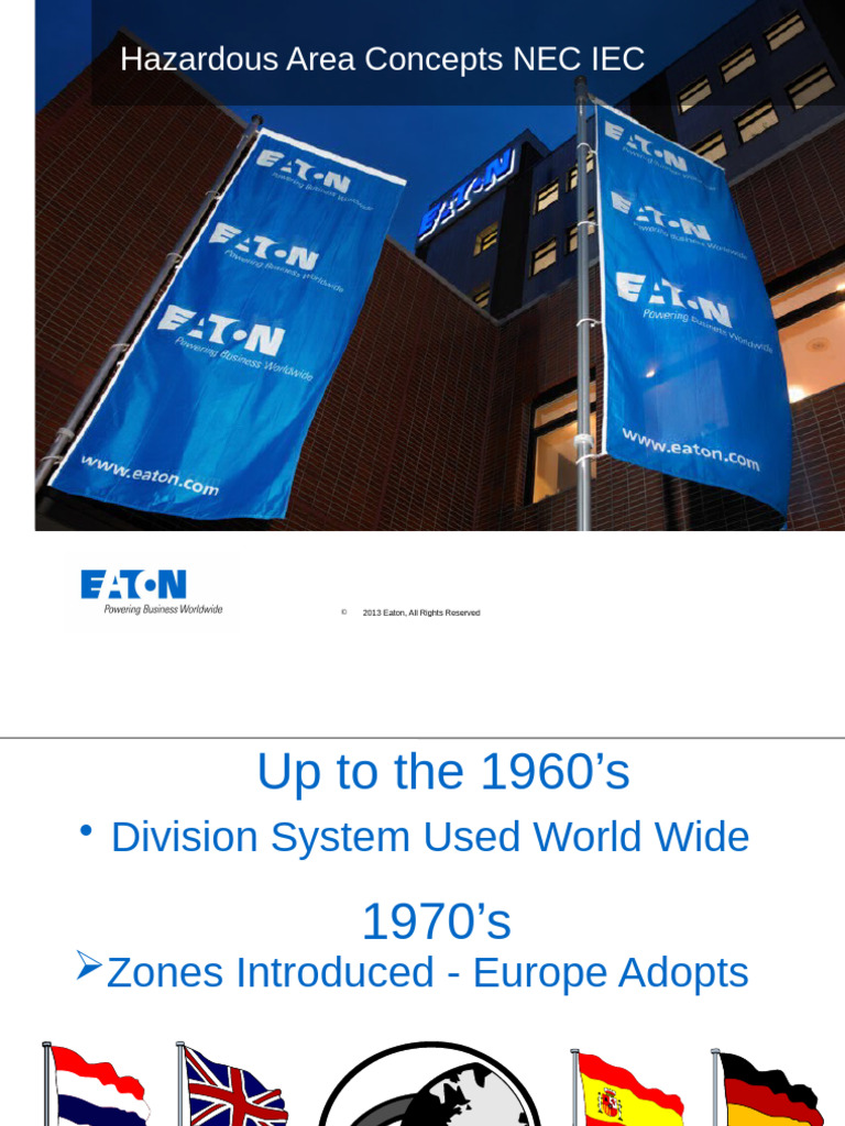 Eaton Hazardous Area Concepts NEC IEC | PDF | Gases | Energy Technology