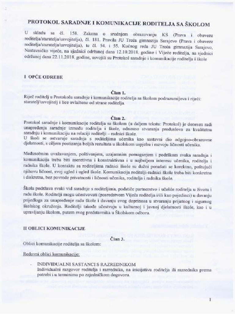 Protokol Saradnje Resize | PDF