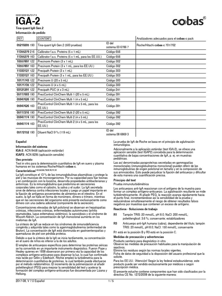 Iga 2 | PDF | Anticuerpo | Inmunología