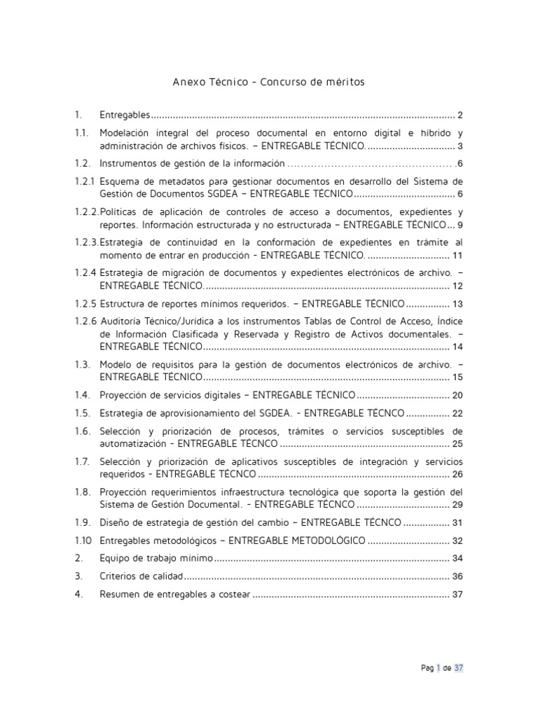 Anexo 1 - Anexo Técnico VF 21082024 - Con - Adenda | PDF | Metadatos | Software