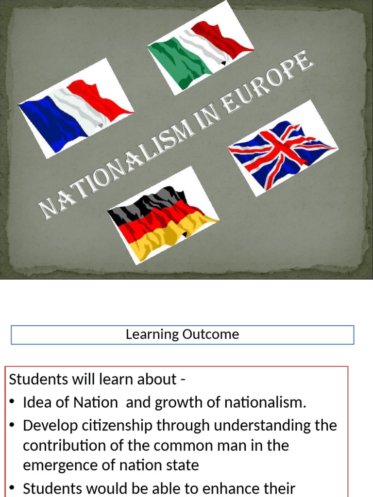 Nationalism in Europe - PPT | PDF | Political Science