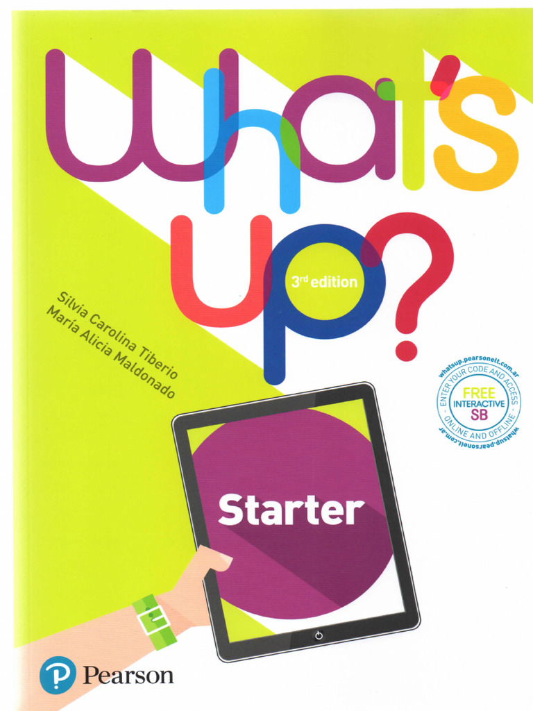 LIBRO PRIMER AÑO Whatsup CompleteSB Starter 3rd Edition | PDF