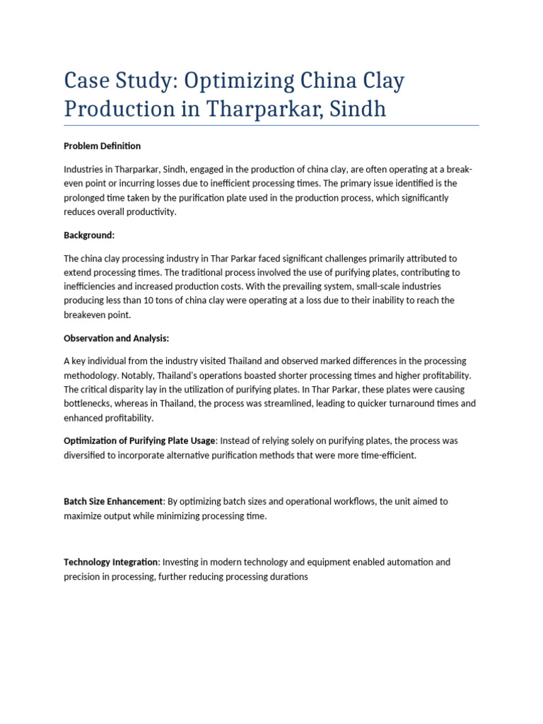 Case Study | PDF | Mining | Corporate Social Responsibility