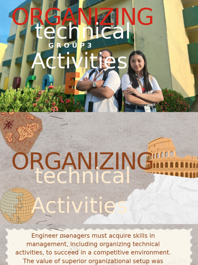 Group 3 Organizing Technical Activities | PDF | Business Economics ...