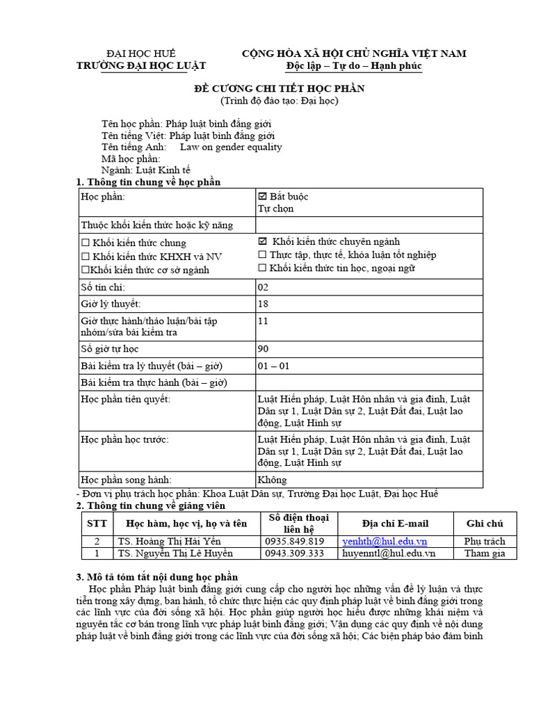 2021.PL BĐG - NGÀNH LKT. Cô Yến. Lần Cuối | PDF