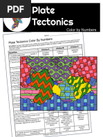 Tectonic Plates Color Coding Guide | PDF