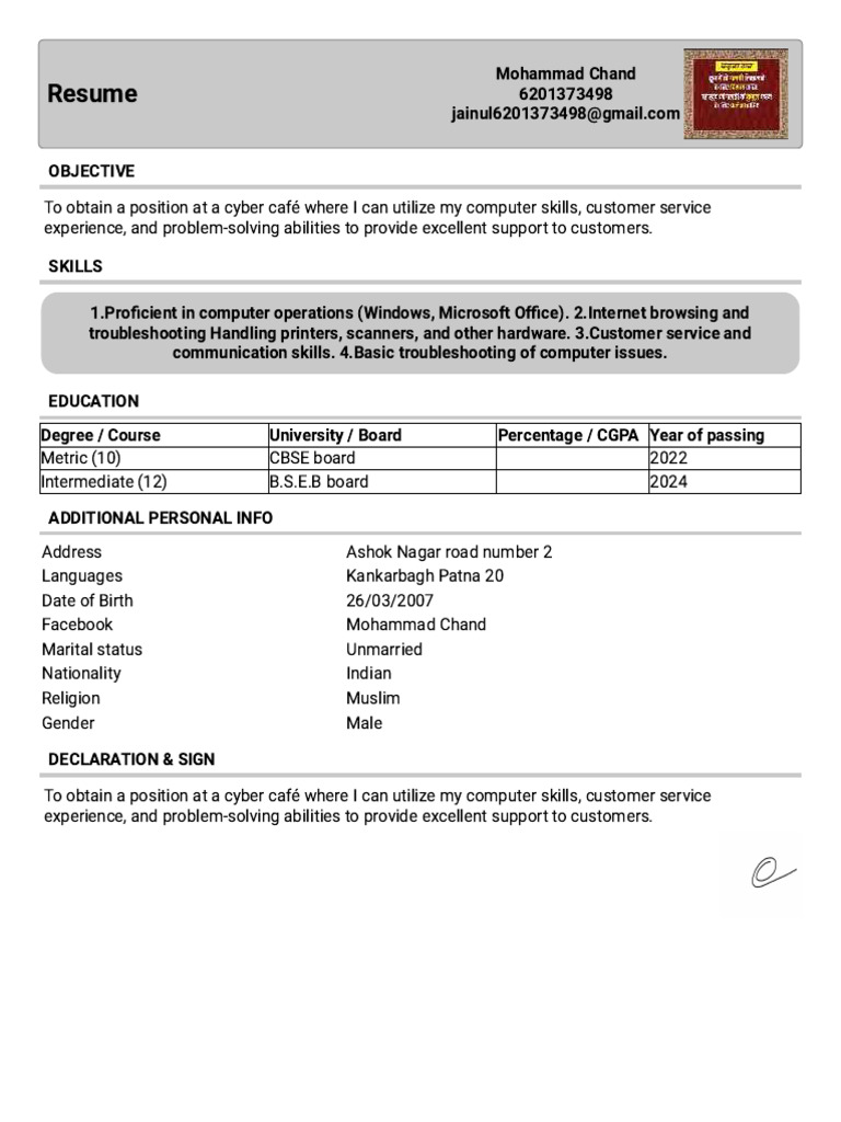 Mohammad Chand | PDF