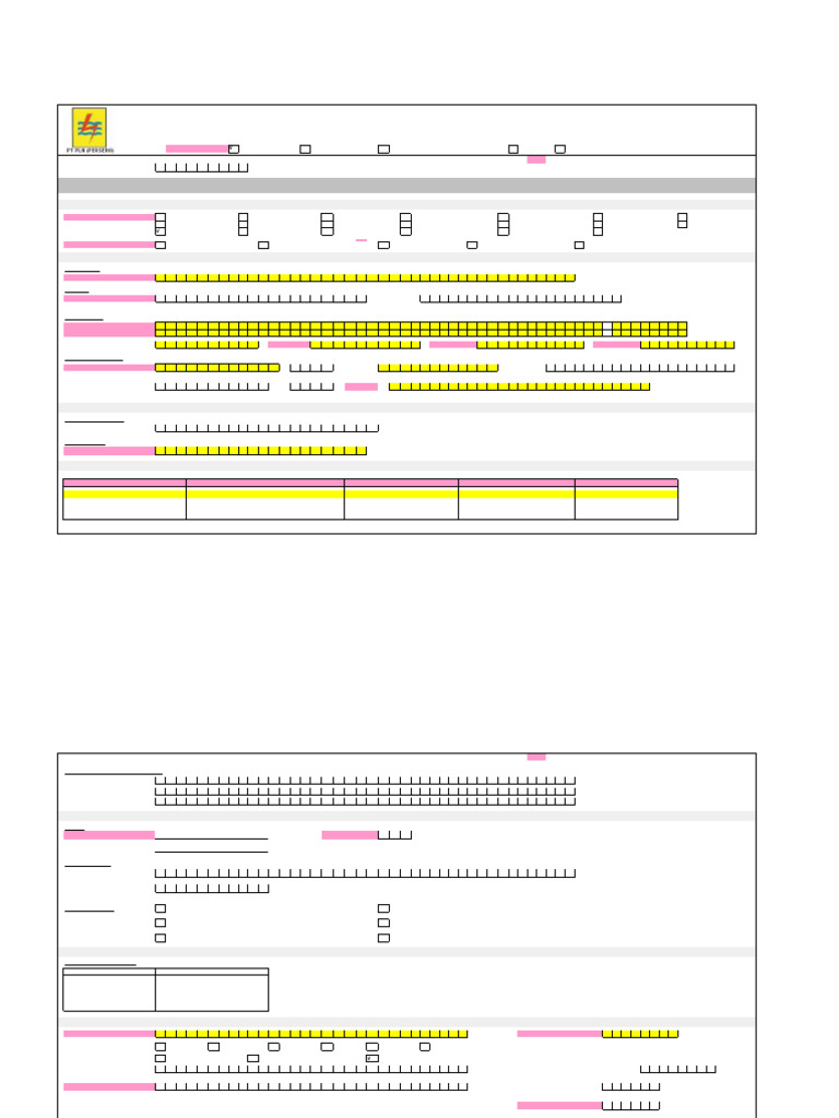 Form Daftar Vendor - PLN | PDF