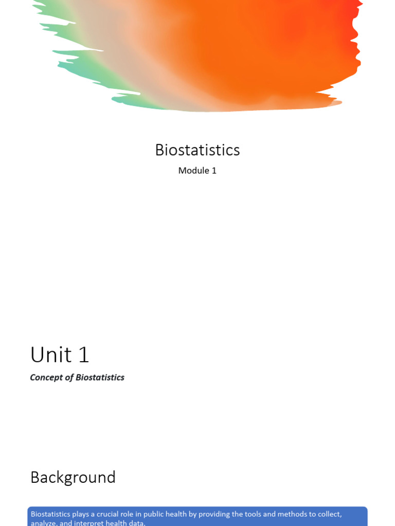 Biostatistics Pdf Statistics Coefficient Of Variation
