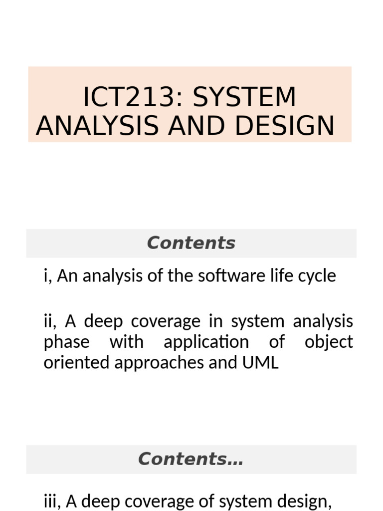 Lect1 Contents | PDF