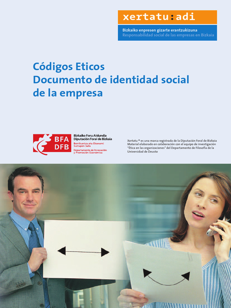 Códigos Éticos Documento de Identidad Social de La Empresa | PDF | Responsabilidad social ...