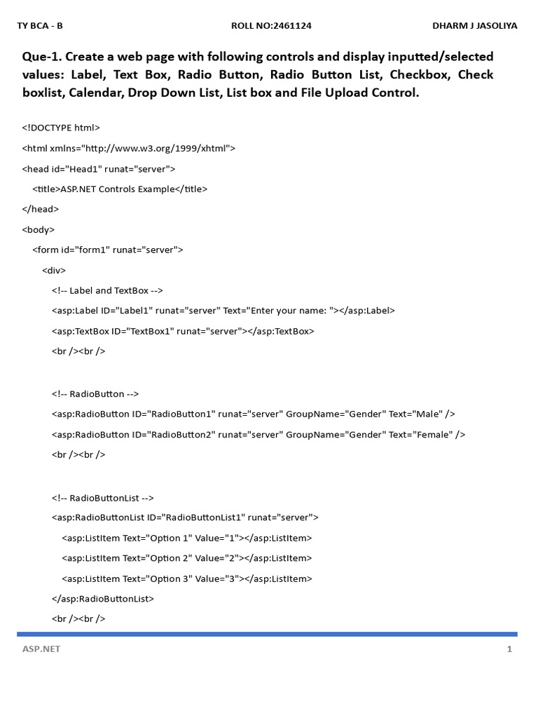 Asp DHARMM | PDF | Http Cookie | Software
