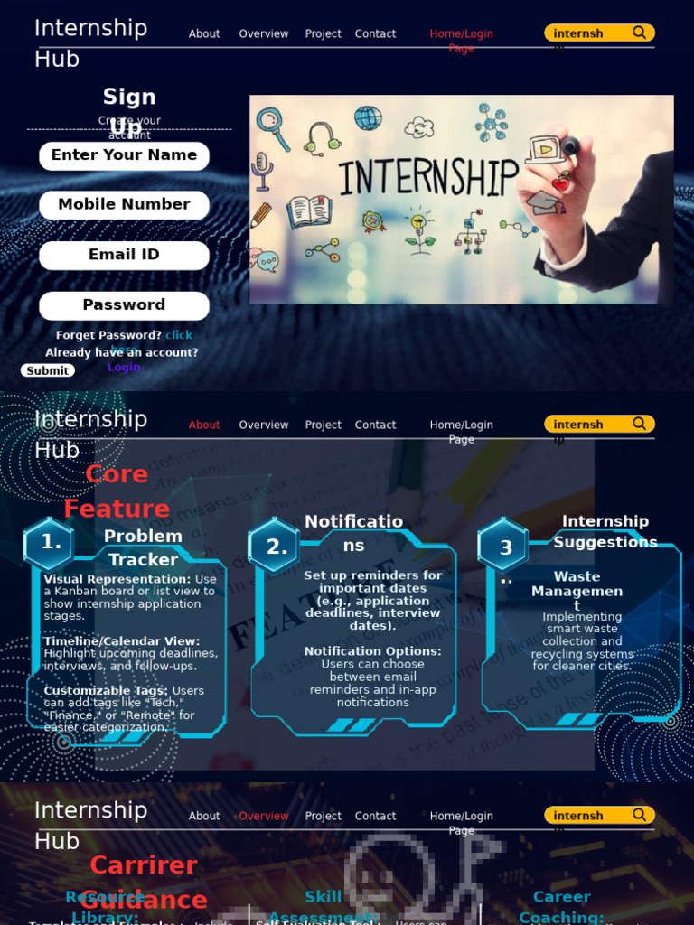 Overview | PDF | Mentorship | Internship