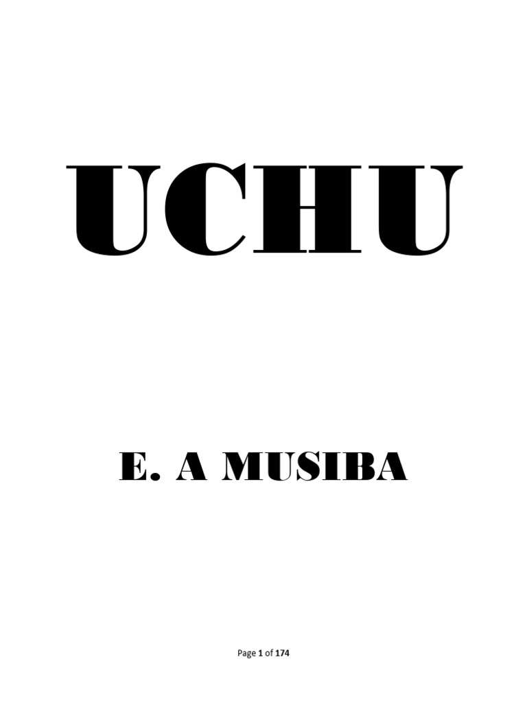 UCHU - Elvis Musiba | PDF