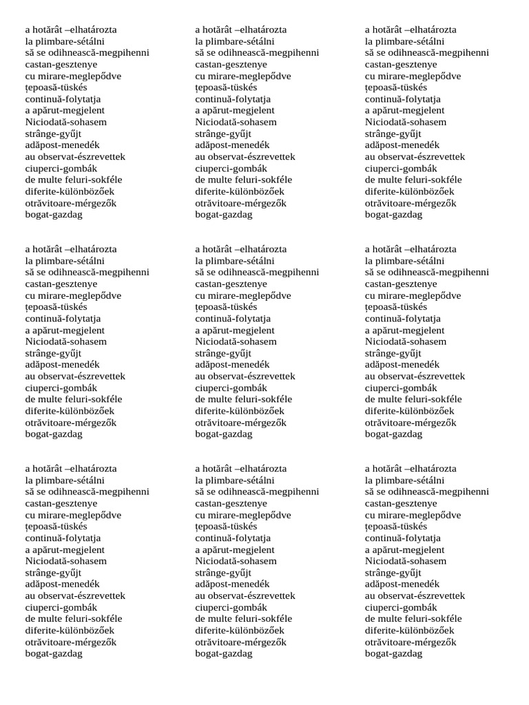 Toamna | PDF