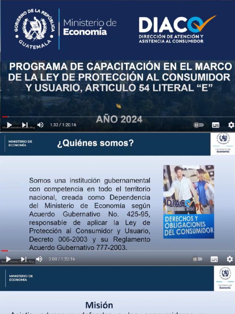 PRESENTACION DIACO/ DERECHO MERCANTIL USAC | PDF