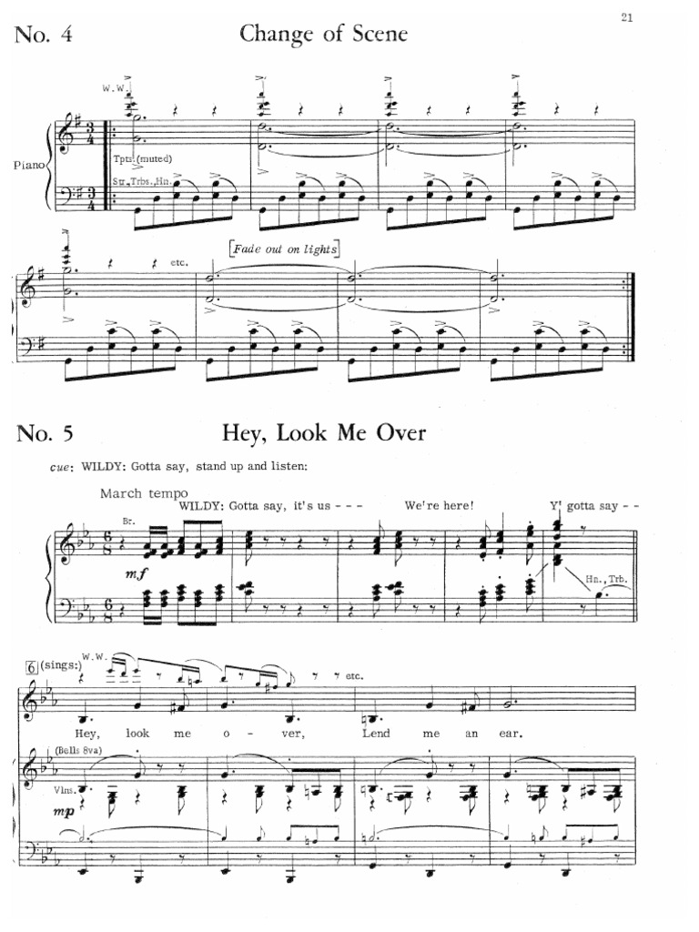 Hey, Look Me Over | PDF