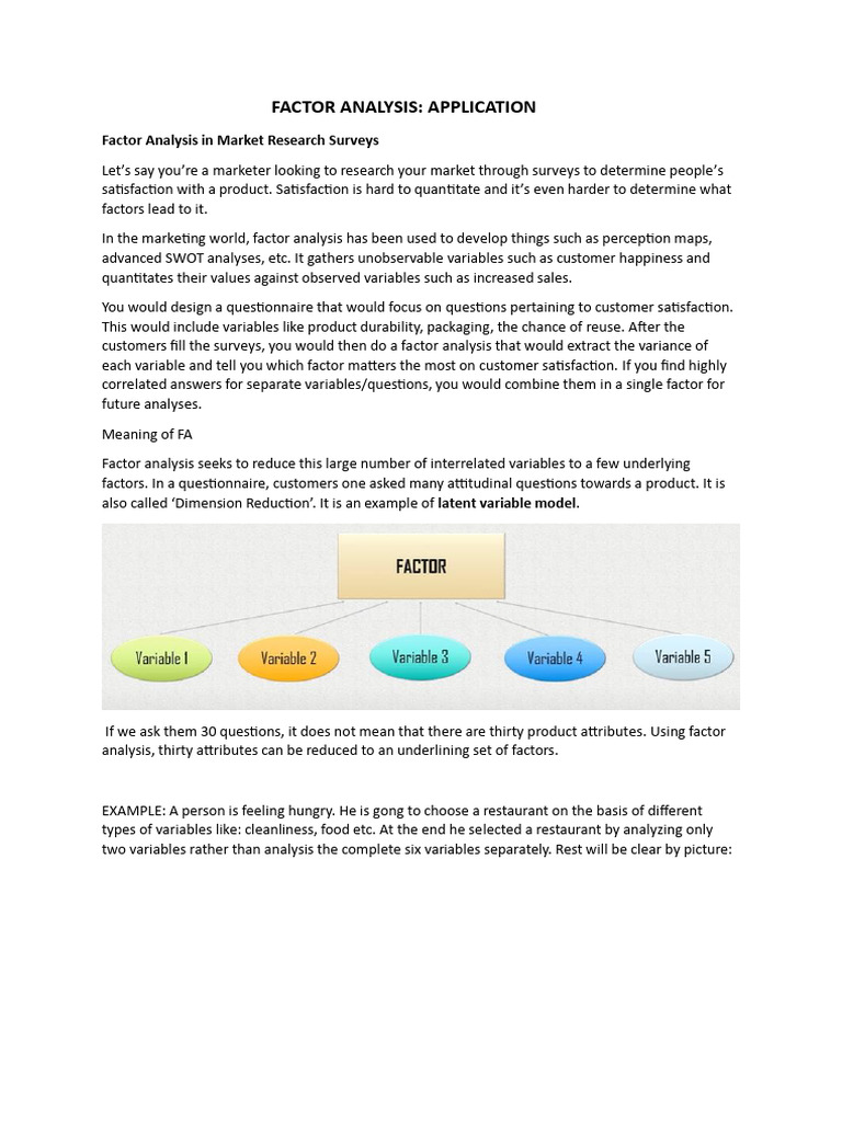 Factor Analysis Ready (1) | PDF | Factor Analysis | Variance