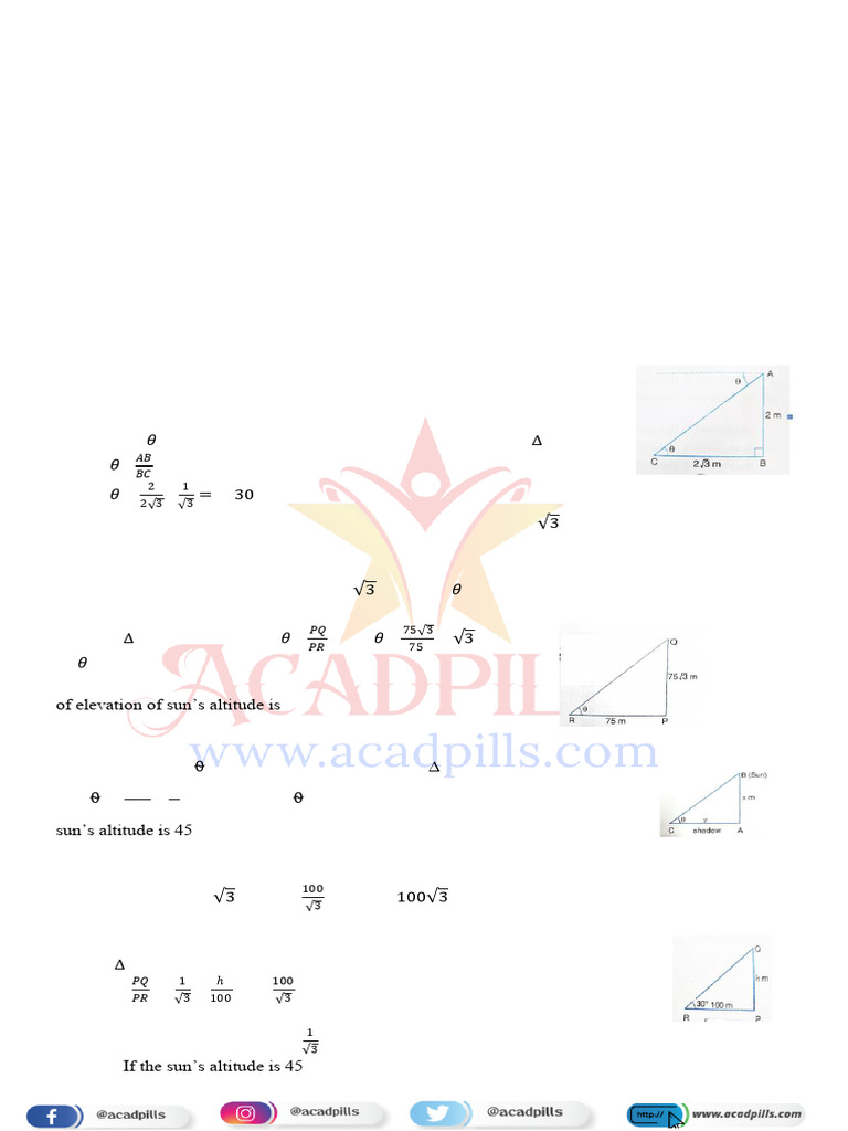 Trigonometry Applications Guide | PDF | Flag | Speed
