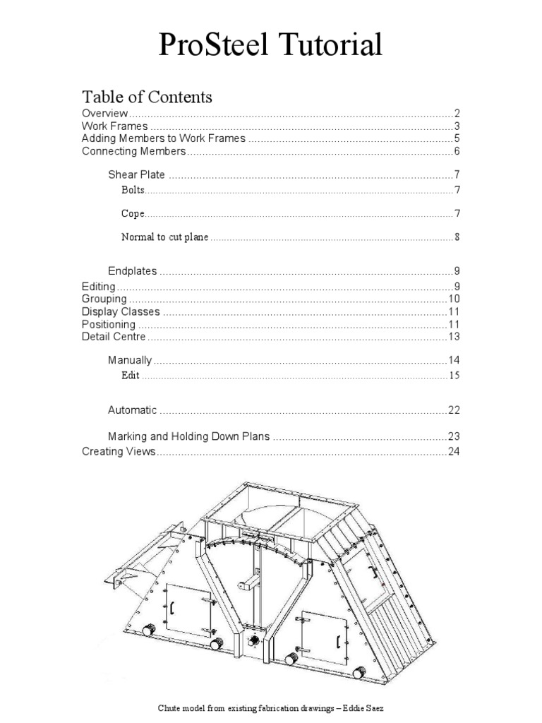 Prosteel Tutorial | PDF | Icon (Computing) | Framing (Construction)
