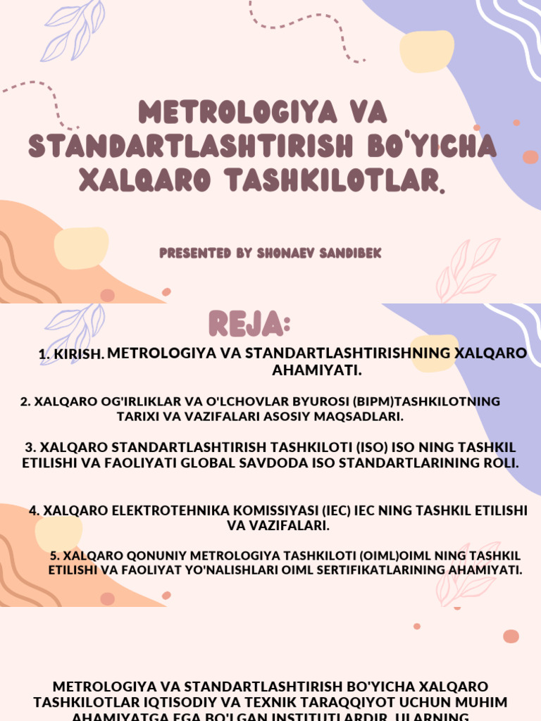 Sandibek ppt2 | PDF