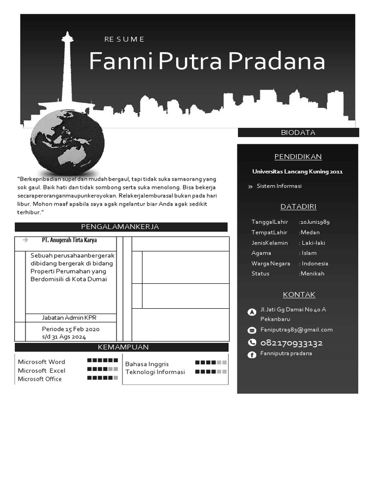 ADMIN KPR - Fanni Putra Pradana | PDF