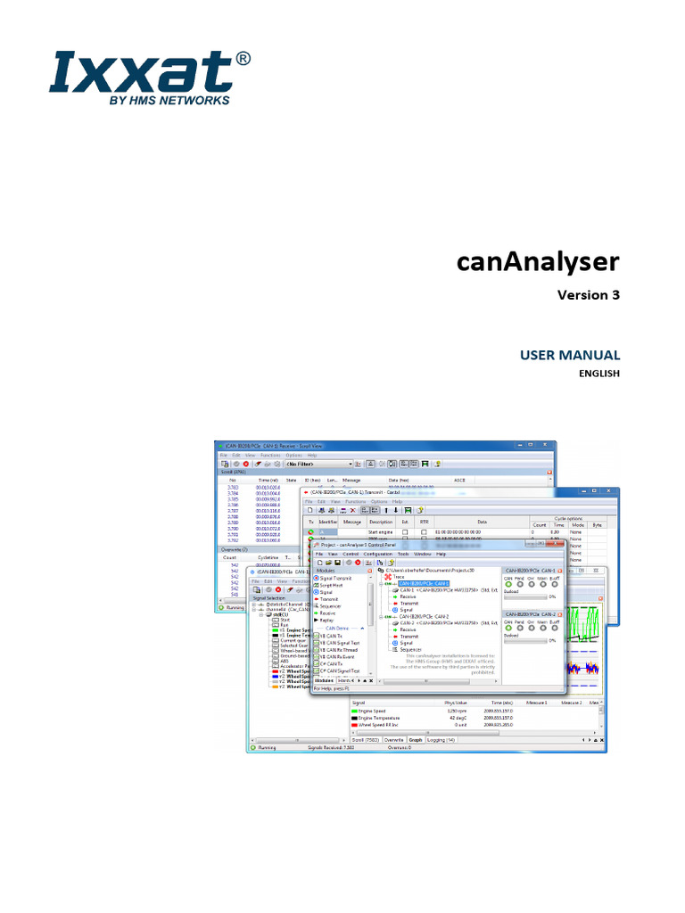 Cananalyser 409 | PDF | Microsoft Windows | Graphical User Interfaces