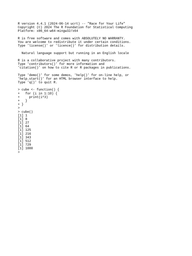 Cube of 10 Natural Numbers | PDF