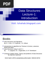 Data Structure and Algoritms Course Outline | PDF | Array Data Structure | Data Management