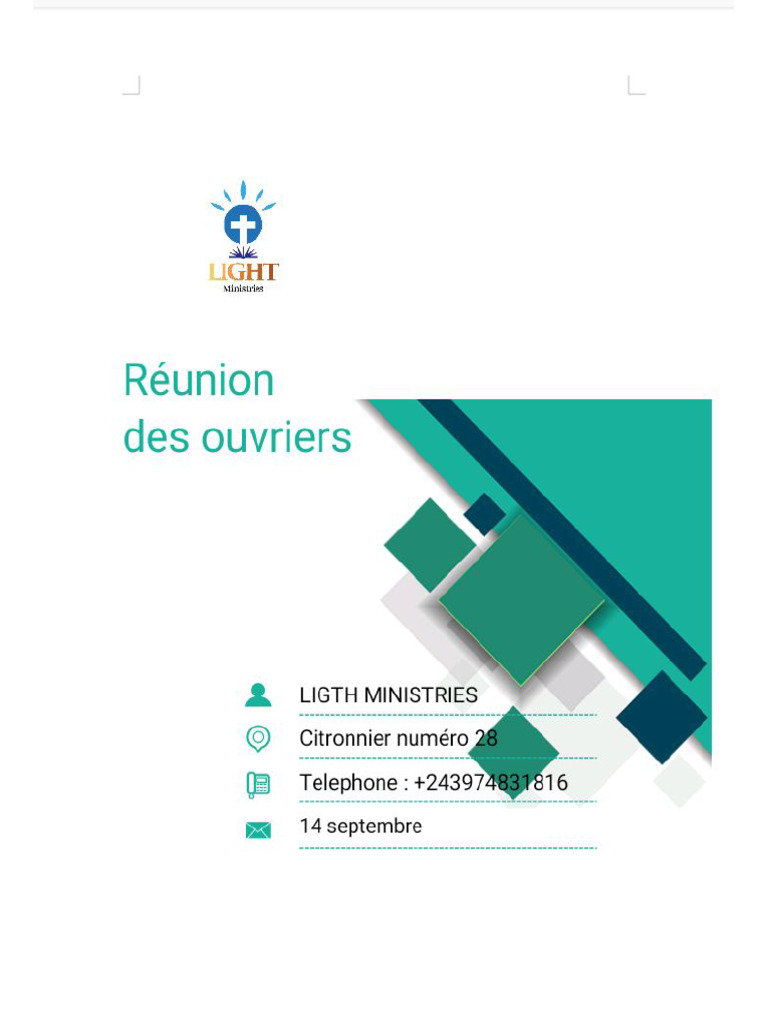 Réunion | PDF