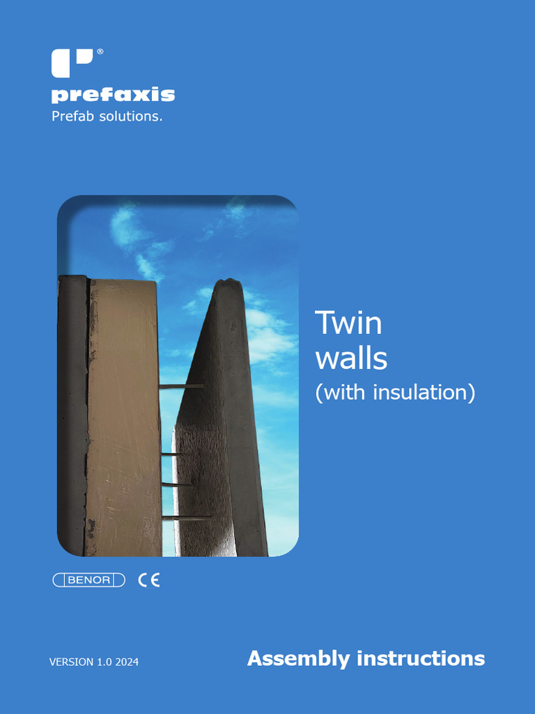 2024-Twin Walls With Insulation Assembly Instructions | PDF