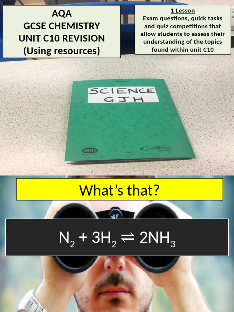 C10 Chemistry: Haber Process & Corrosion | PDF | Corrosion | Zinc