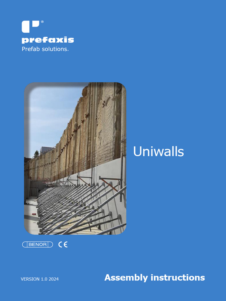 Uniwalls Assembly and Production Guide | PDF | Precast Concrete ...