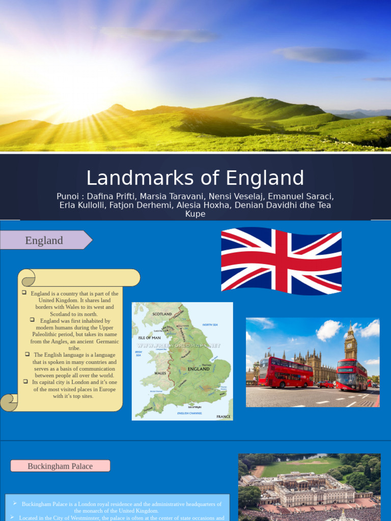Landmarks of England | PDF | Windsor Castle | Salisbury