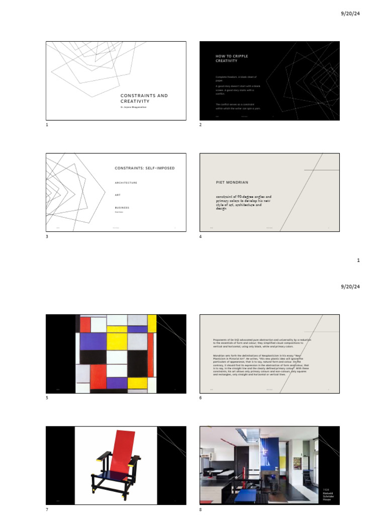 Creativity Through Constraints Explained | PDF | Cognition | Cognitive ...