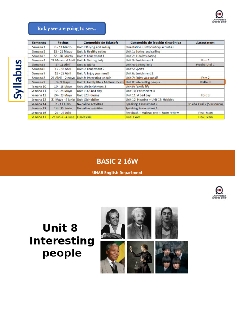 Basic 2 Unit 8 Ppt-Desktop-8bglm9u | PDF | Stephen Hawking | Physics