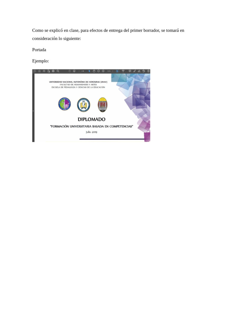 Formato Diplomado | PDF