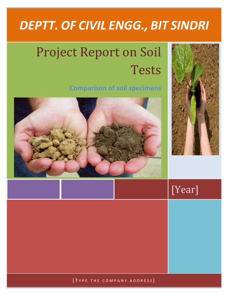 Project On Soil | PDF | Weathering | Soil