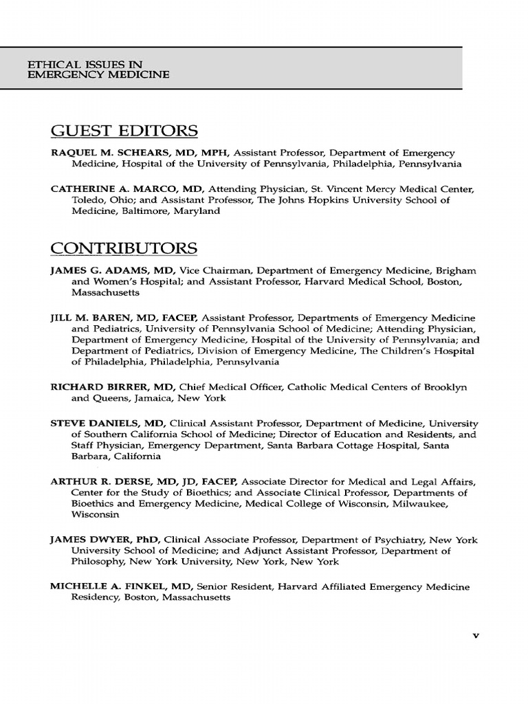 Editorial-Board Emc | PDF | Doctor Of Medicine | Residency (Medicine)