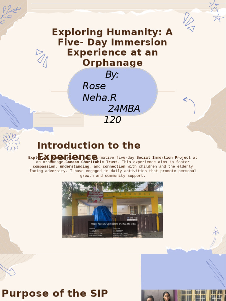 Rose SIP Presentation | PDF | Psychological Resilience | Psychological Concepts