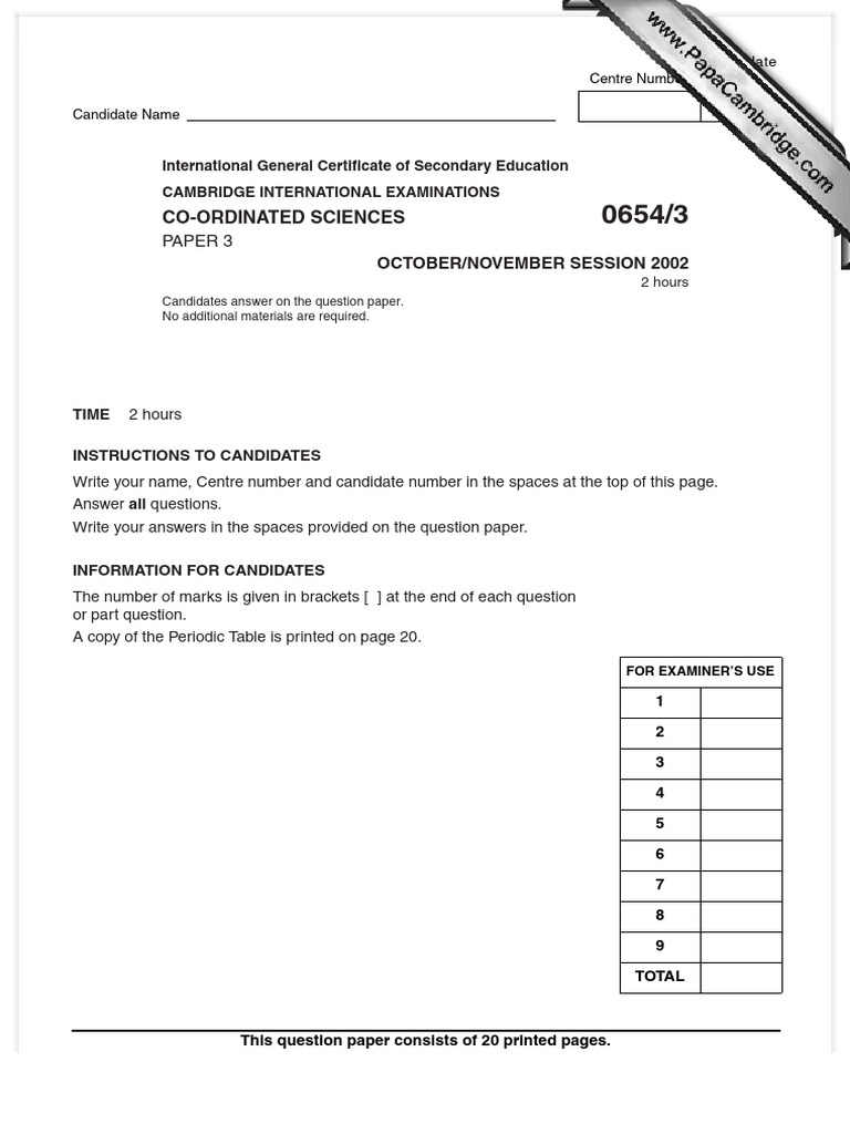 0654_w02_qp_3 | PDF | Chloride | Greenhouse