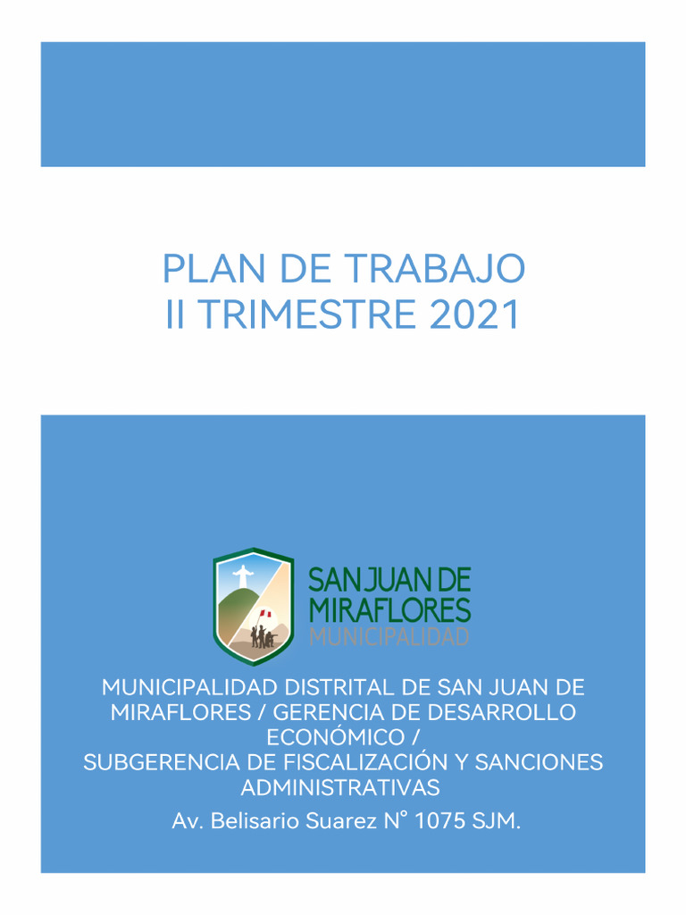 Plan 2021 | PDF