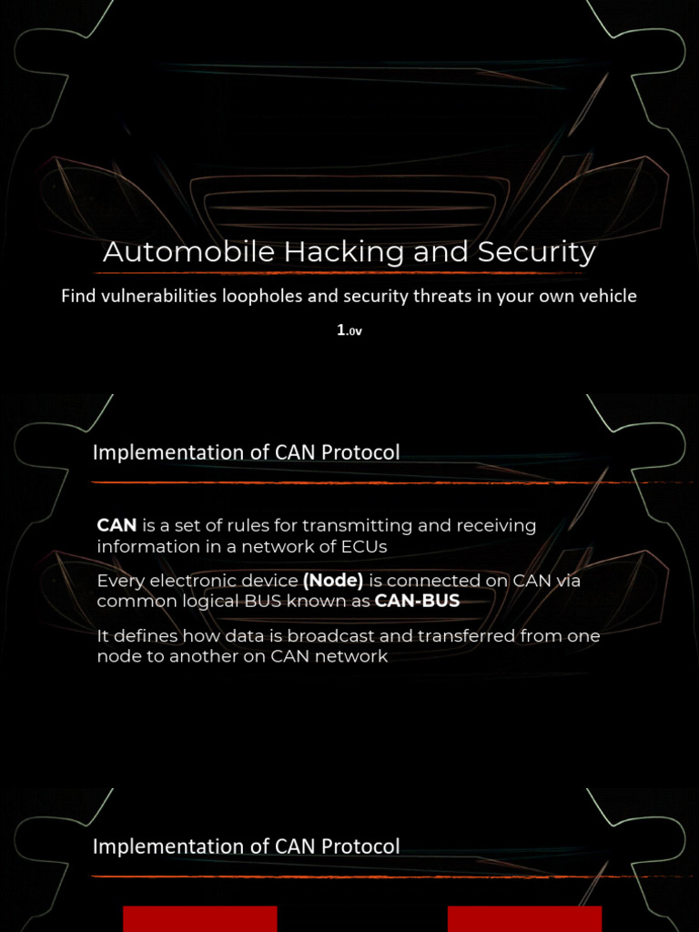 2.1 02-Implementation of CAN Protocol | PDF