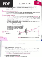 B Experiment 1 - Focal Length of Convex Lens | PDF | Optics | Applied ...