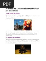 Leyenda de Chasca, la Virgen del Agua | PDF