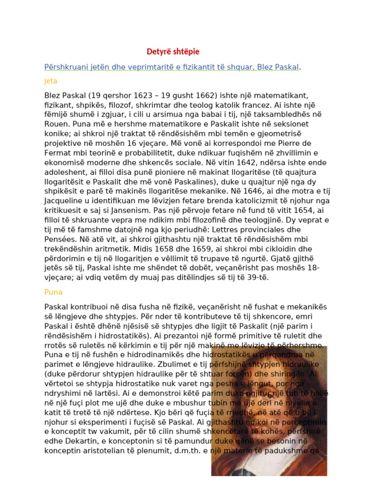 Belz Paskal | PDF